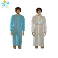 China PP SMS Disposable Lab Coat With Different Color Or Size Mainly Used In The Lab for sale