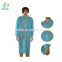 China PP SMS Disposable Lab Coat With Different Color Or Size Mainly Used In The Lab for sale
