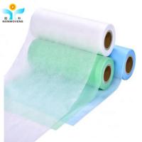 China Eco Friendly Breathable Waterproof PP Non Woven Fabric Roll White Dot Pattern for sale