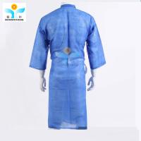 China 140*110cm Disposable Kimono Robe Gowns Breathable Male Female For Salon Wear for sale