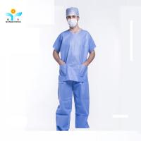China Zipper Closure Disposable Protective Suits Level 1 Protection Medical for sale