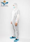 China High Fluid Resistance Disposable Protective Wear PP SMS Without Shoe Cover for sale