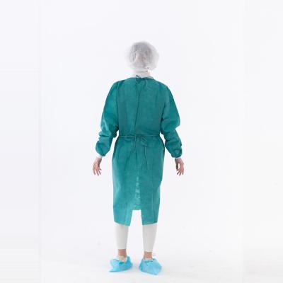 China Anti Static Disposable Lightweight Isolation Gowns Dustproof For Protection for sale