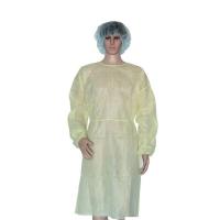 China Breathable Collar Tie Disposable Isolation Gown With Customized ISO/CE Certification for sale