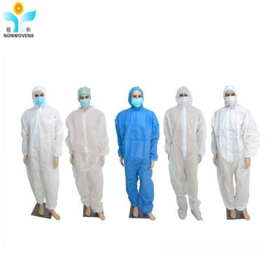 China 100% Polypropylene Disposable Protective Wear High Filtration Efficiency For Medical for sale