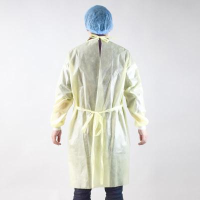 China Anti Static Disposable Isolation Protective Gown Breathable Nonwoven For Comfort for sale