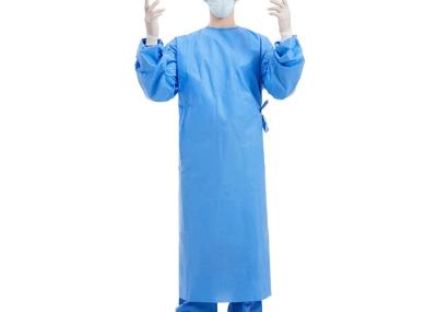 China Unisex Disposable Protective Apparel Surgical Gown Packaging 50pcs/Case 100pcs/Case for sale