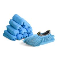China 20gsm Single Use Shoe Cover 100pcs/Bag Disposable Nonwoven Waterproof Slip Resistant for sale