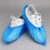 China Waterproof Disposable Shoe Covers Feature PP SMS PE CPE CE Certified for sale