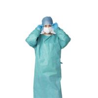 China Medical Disposable Surgical Gown 40gsm Non-Sterile 50pcs/ Case for sale