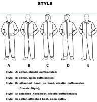 China Industrial Disposable Protective Gear Suit With Elastic Waist Durable Anti-Dust & Anti-Static for sale
