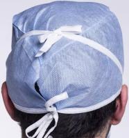 China Breathable Disposable TNT Clip Cap White Blue Yellow Pink For Workhouse Factory for sale