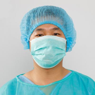 China PP SMS Meltblown Surgical Face Mask Nonwoven Fabric Earloop Elastic for sale
