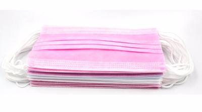 China SMS Meltblown 3 Ply Disposable Face Mask PP Nonwoven Fabric For Hospital for sale