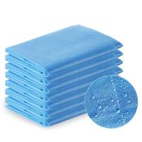 China Eco Friendly Disposable Bed Sheet Roll In Soft Breathable PP PE Lamination Fabric for sale
