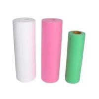 China Disposable Bed Sheet Roll Non Sterile PP PE Lamination Fabric Carton Packaging for sale