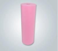 China MOQ 500 Rolls Disposable Bedsheet Roll PP PE Lamination Fabric Package Roll / Carton for sale