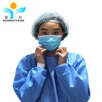 China 30-50gsm Protective Apparel Breathable Eco-friendly Comfortable for hospital for sale