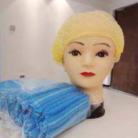 China Hair Cover Disposable Bouffant Caps PP Non Woven Fabric For Food Industry for sale