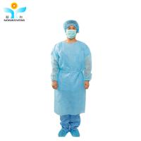 China 16-45gsm Hospital Isolation Gown In 10pc/ Bag Packaging For Medical Supplies Dustproof for sale