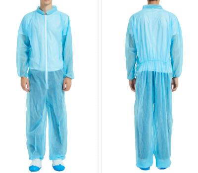China Medical Disposable Protective Wear Anti Bacterial Coverall SMS Waterproof  For Hospital for sale