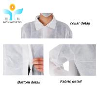 China Medical Disposable Lab Coat Protective Wear For Sterile Environments for sale