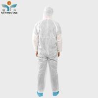 China SMS Disposable Coverall for Dust and Waterproof Protection for sale