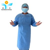 China SMS SMMS Sterile Reinforced Surgical Gown Clothing Used During Operation for sale