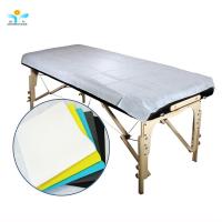 China PP SMS non-woven single-use Spunbond Disposable Massage Bed Sheets for sale