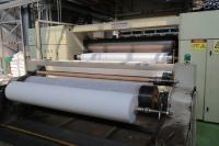 China Customizable 1.6M Dotted Eco Friendly Anti Tear PP Non Woven Fabric for sale