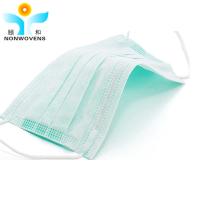 China Breathable 3 Ply Disposable Face Mask With Meltblown Layer for sale