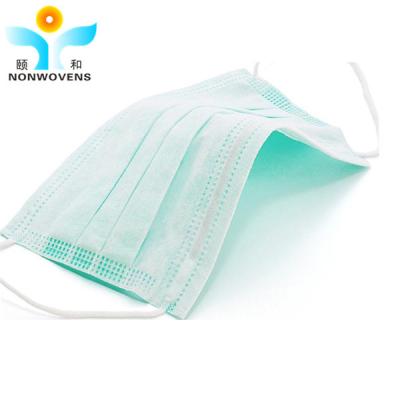 China Breathable 3 Ply Disposable Face Mask With Meltblown Layer for sale