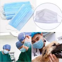 China Elastic Earloop 3 Ply Disposable Face Mask 18 20 25Gsm for sale