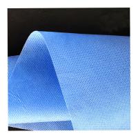 China Medical Blue SMS Non Woven Fabric 1.6M 2.1M 3.2M For Surgical Gown for sale