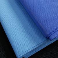 China Medical Blue SMS Non Woven Fabric 1.6M 2.1M 3.2M For Surgical Gown for sale