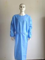 China Class II Disposable Surgical Gown , PP PE Disposable Hospital Theatre Gowns for sale