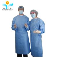 China SMS SMMS Sterile Reinforced Surgical Gown Clothing Used During Operation for sale
