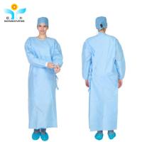 China Manufacture SMMS Nonwoven Material Disposable Surgical Gowning for Hospital Surgeon for sale