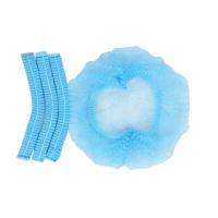 China 25 gsm Disposable Hair Net Cap , ISO9001 Polypropylene Bouffant Caps For Hospital for sale