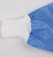 China Knitted Cuff SMMS Surgical Gown SMS 45gsm AAMI LEVEL 4 for sale