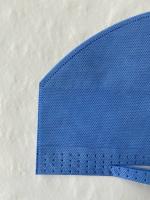 China 62x13cm Disposable Hair Net Cap , SMS Nonwoven Hair Scrub Caps for sale