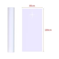 China 180x80cm Disposable Bedsheet Roll , 20gsm Massage Bed Sheet Cover With Face Hole for sale