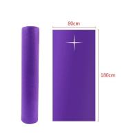 China 180x80cm Disposable Bedsheet Roll , 20gsm Massage Bed Sheet Cover With Face Hole for sale