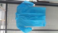 China Medical Disposable Lab Coats for Safe Protection TNT Non-woven Fabric Material for sale