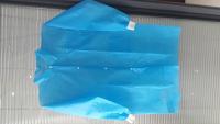 China Medical Disposable Lab Coats for Safe Protection TNT Non-woven Fabric Material for sale