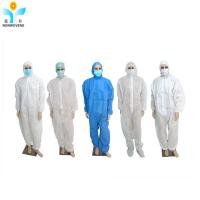 China Polypropylene Disposable Protective Coverall M L XL XXL. Disposable Ppe Coveralls for sale