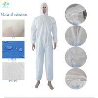 China Polypropylene Disposable Protective Coverall M L XL XXL. Disposable Ppe Coveralls for sale
