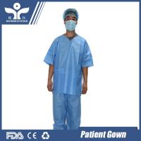 China 50gsm Disposable Scrub Suit For Nurses CE FDA ISO certificate for sale