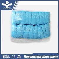 China 35GSM 30GSM Disposable Shoe Covers , polypropylene Cleanroom Shoe Cover for sale