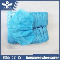 China 35GSM 30GSM Disposable Shoe Covers , polypropylene Cleanroom Shoe Cover for sale